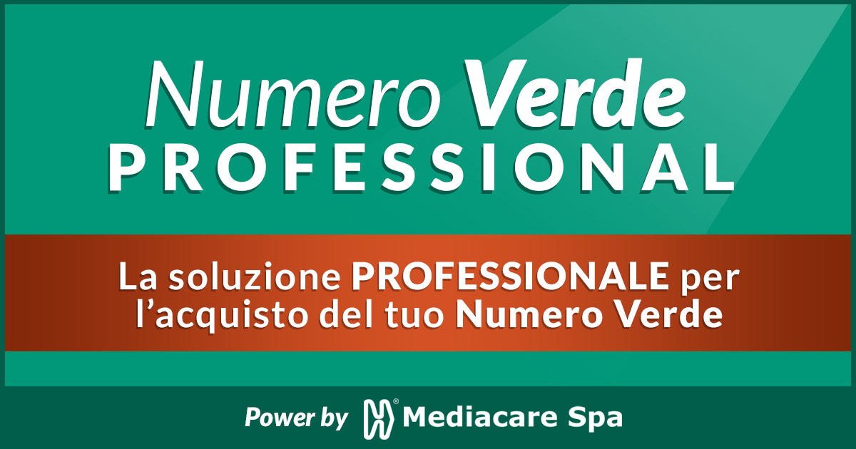 Numero Verde PRO, numeri verdi professionali | Numero Verde Professional